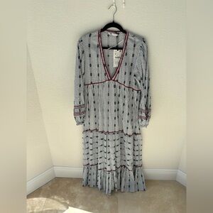 Zara | Dresses | Zara Boho Chic Midi Dress | Poshmark